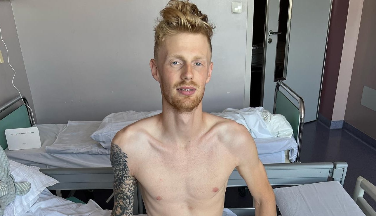 Patrick Hansen dochodzi do siebie. Niezwykłe nagranie