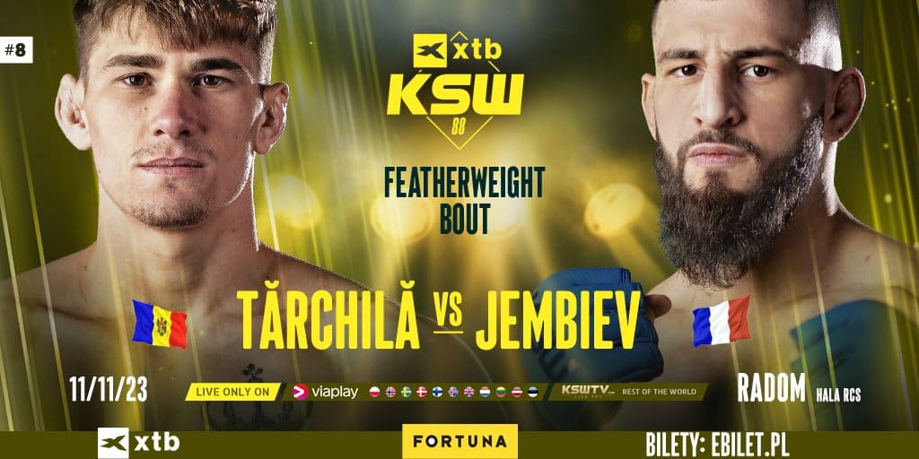 KSW 88: Daniel Tarchila zmierzy się z Ramzanem Jembievem