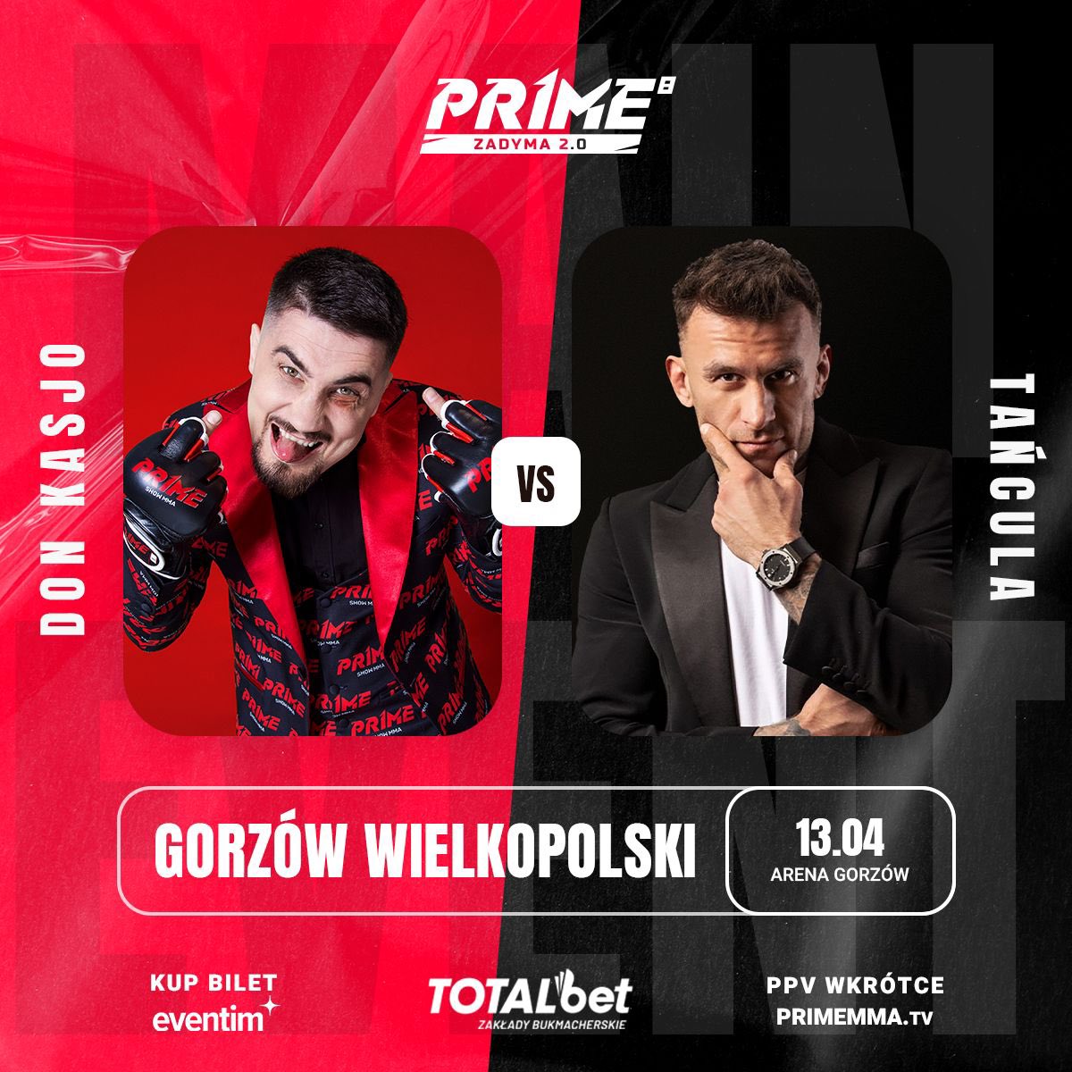 Don Kasjo - Tańcula kursy i typy bukmacherskie (Prime MMA 8)